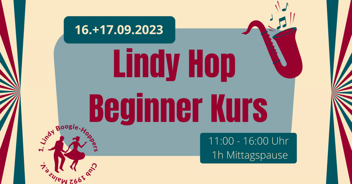 Beginner Kurs September 2023 | 1. Lindy Boogie Hoppers Club 1992 e.V.