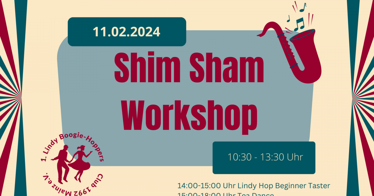 Shim Sham Workshop | 1. Lindy Boogie Hoppers Club 1992 e.V.